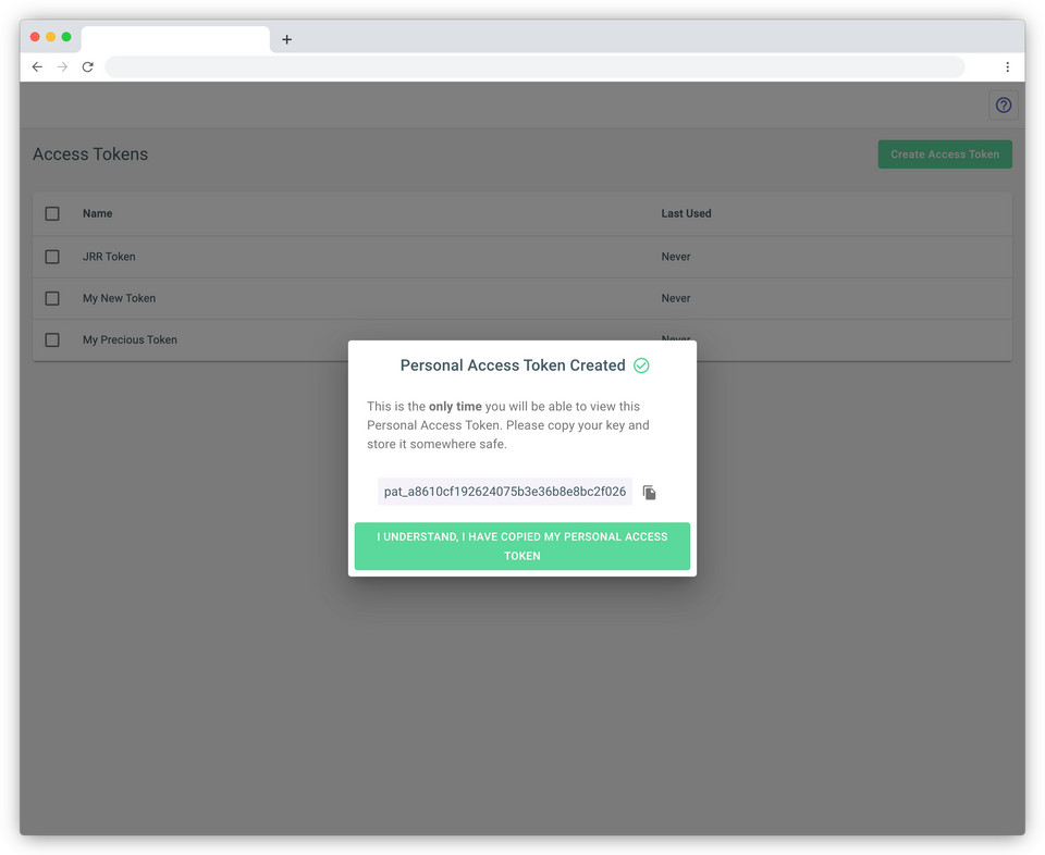 Account management | TakeShape
