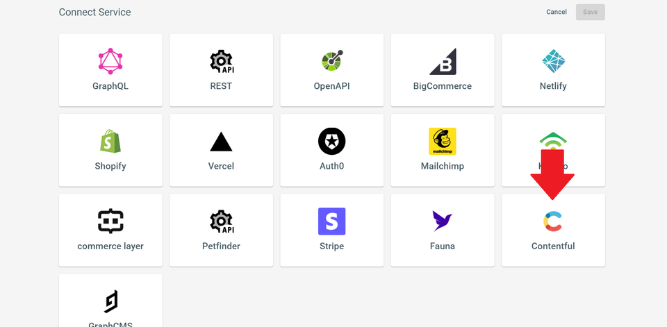 Contentful | TakeShape