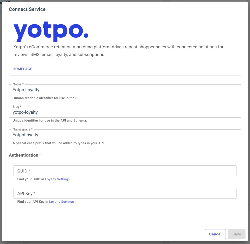 Yotpo Loyalty | TakeShape