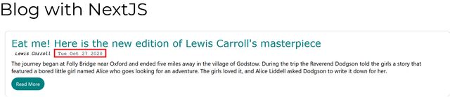 How to build a blog with NextJS | Part II | TakeShape
